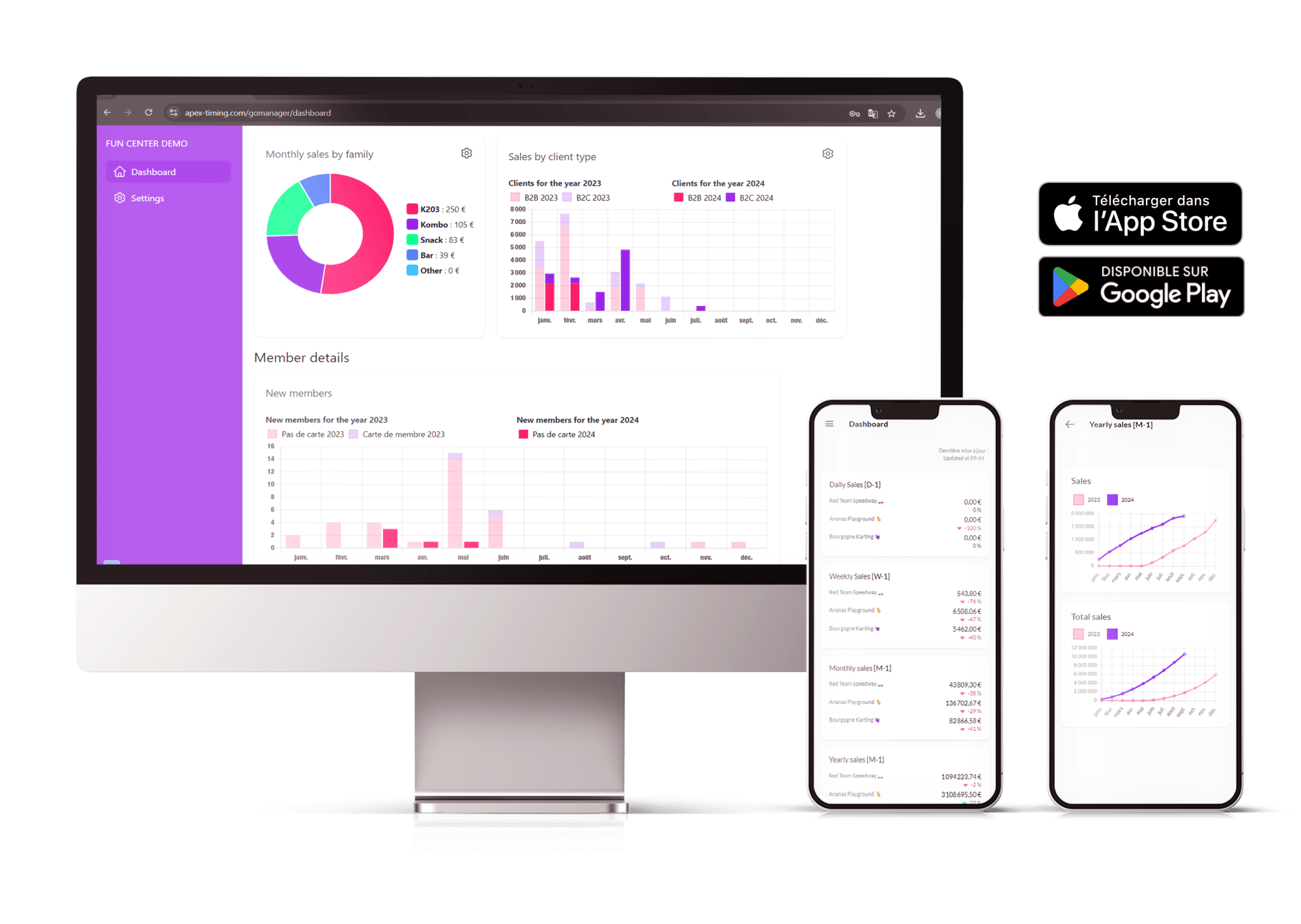 The software solution for leisure centers and go-karts